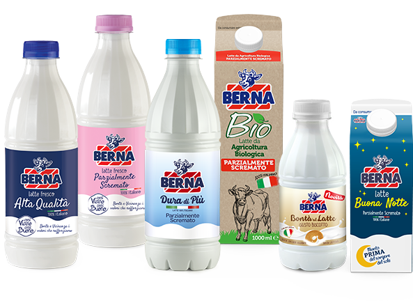 Latte Berna - Cosi vicino, cosi buono