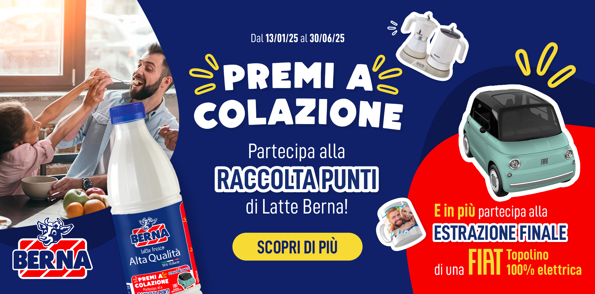 Latte Berna - Cosi vicino, cosi buono