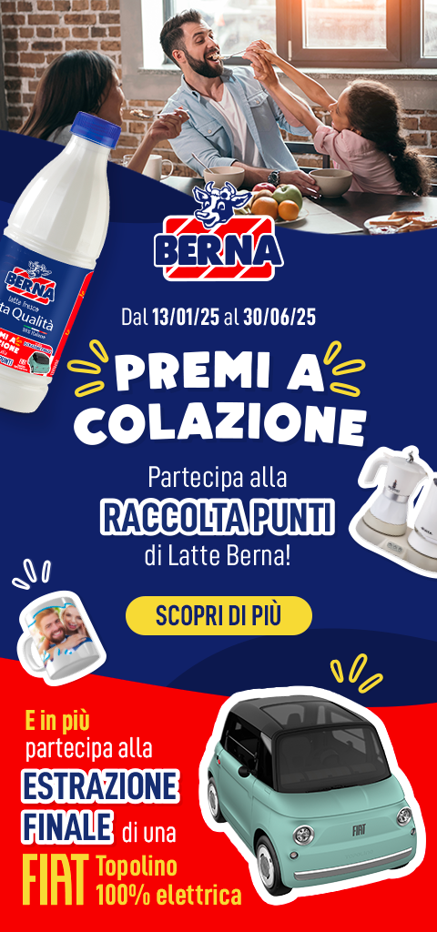 Latte Berna - Cosi vicino, cosi buono